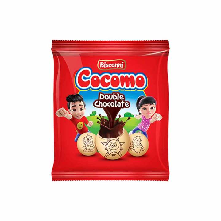 BISCONNI COCOMO DOUBLE CHOCOLATE 12’S BOX | Daraz.pk