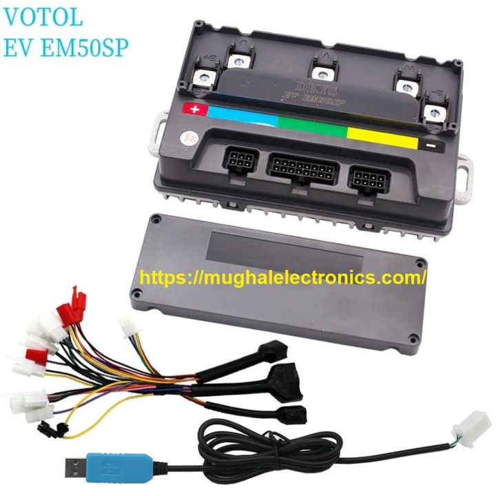 EM50SP 3960W Electric Motorcycle Motor Controller Kit for VOTOL ECU ...
