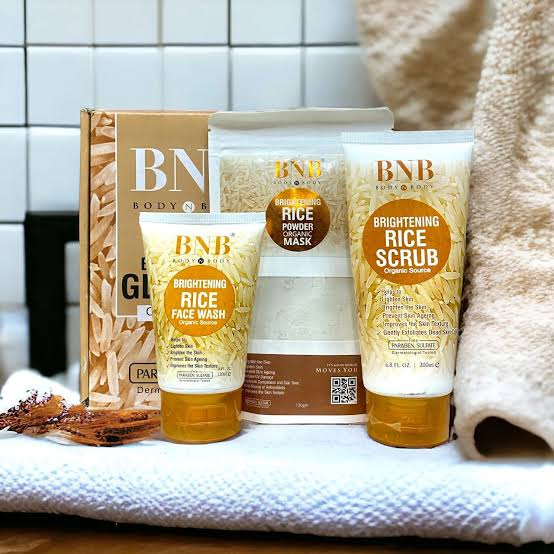 rice extract glow 3in1 kit | Daraz.pk