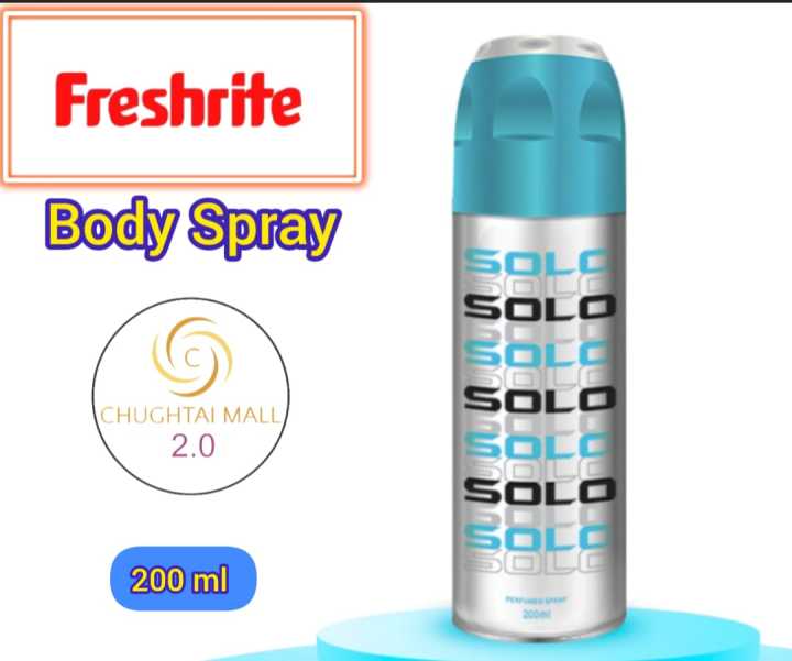 Freshrite Body Spray - SOLO - 200ml - Body Spray | Daraz.pk