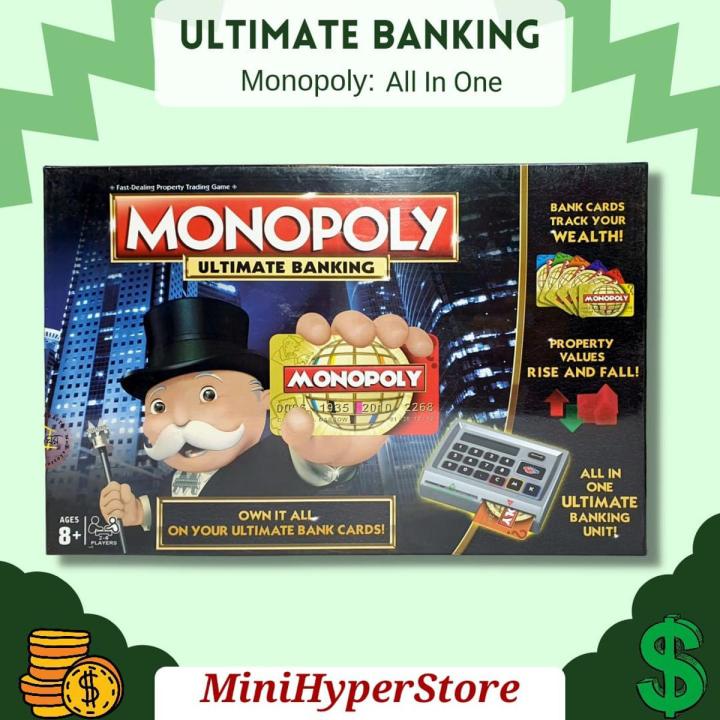 New Monopoly Ultimate Banking Edition Electronic Card Instant Board ...