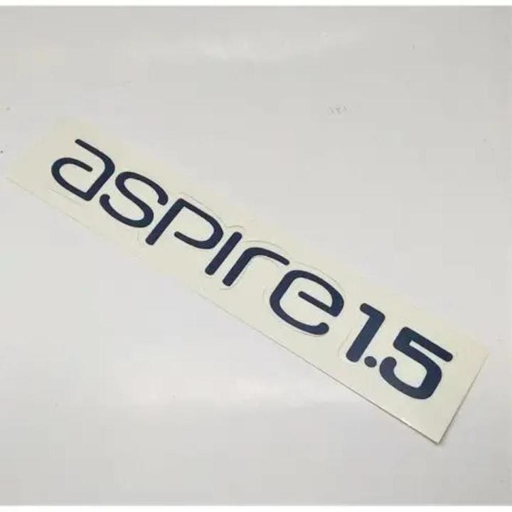 REAR DIGGI STICKER DARK GREY COLOR ASPIRE 1.5 FOR HONDA CITY CAR FROM ...