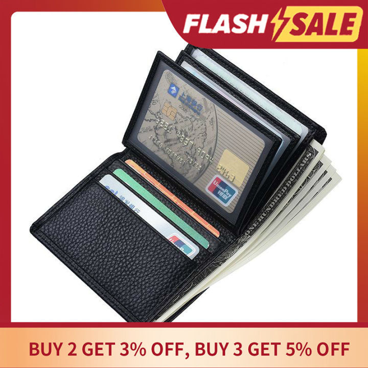 【ThinkWay】Ultra-thin Driver License Card Holder Pu Leather Business ID ...