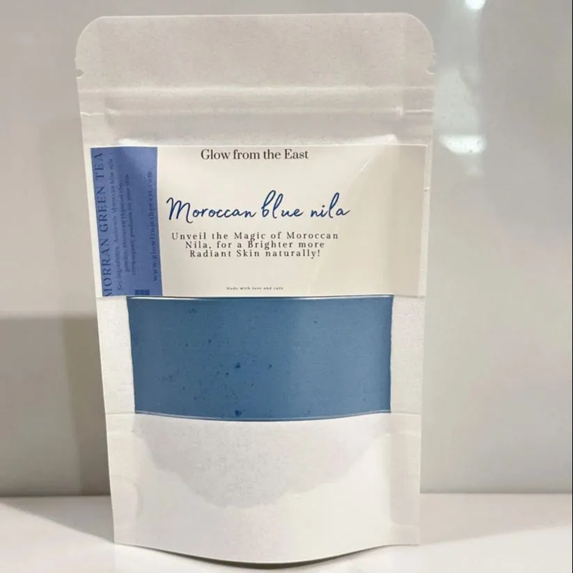 100% Original Moroccan Blue Nila Powder – 30g | Daraz.pk