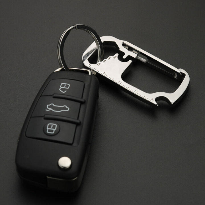 Compact key ring Multi-Use Multi-Function key chain Lightweight ...