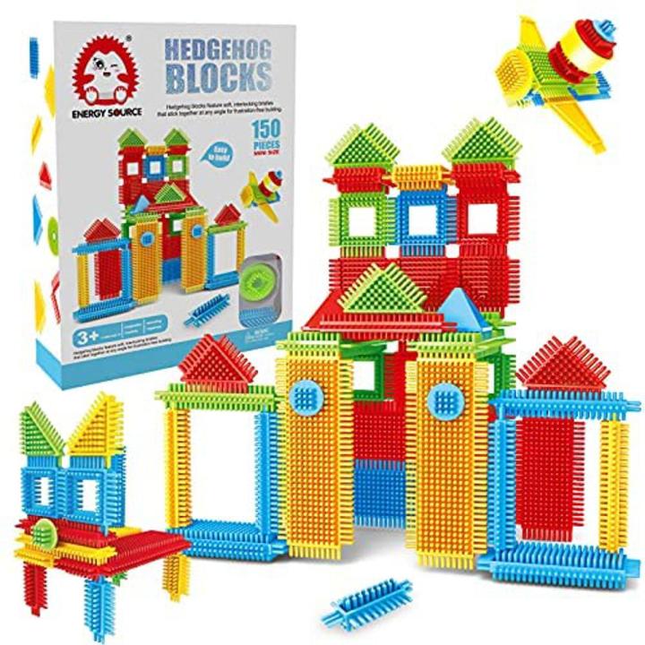 Hedgehog Blocks 150 pieces building blocks stacking blocks interlocking ...
