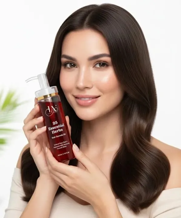 Just Amna Intensive Hair Strengthening Oil (200ml) – Natural Anti-Hair ...