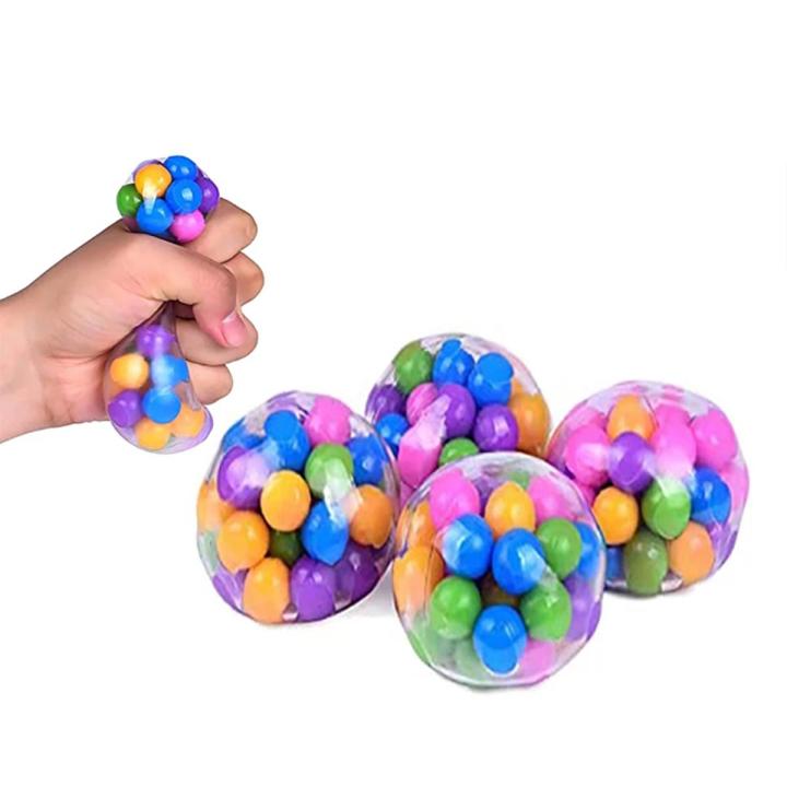 Children Adults Fun Squishy Pressure DNA Stress Ball Squeeze Color ...