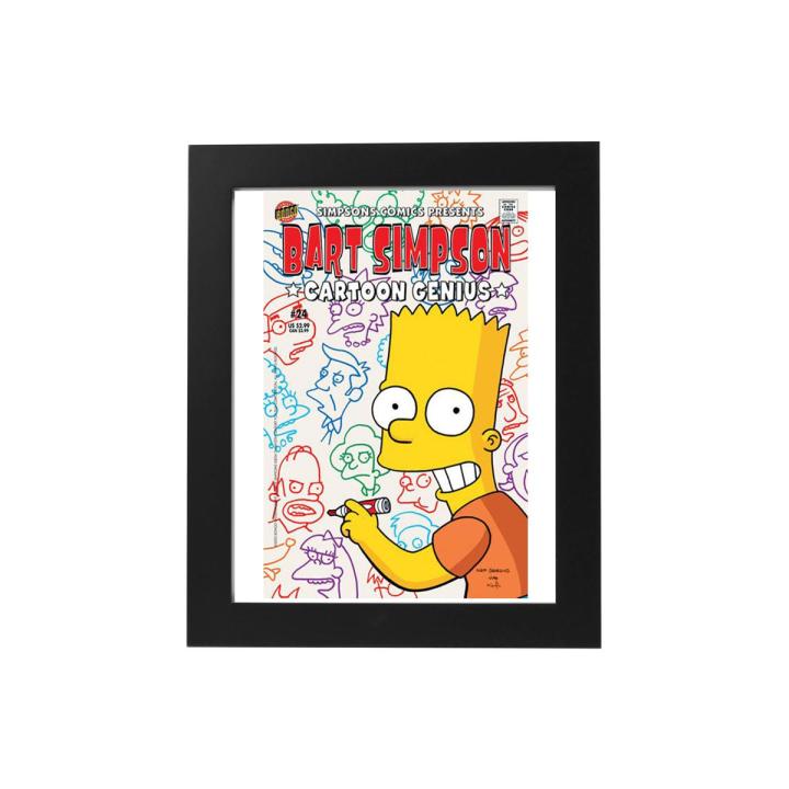 The Simpsons Futurama Bart Simpson TV Show Posters Vinyl Paper Quotes ...