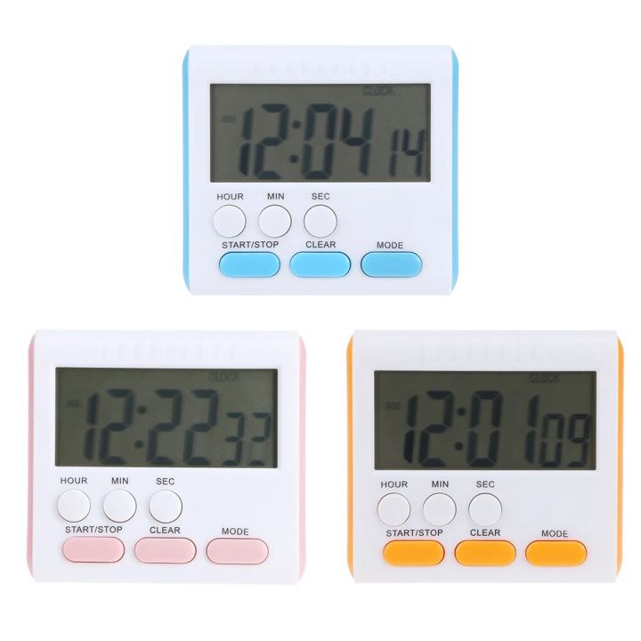 Large Magnetic LCD Digital Kitchen Sports Timers Kitchen Accessories Count Down Up Cooking Timer ...