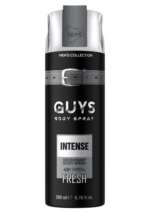 GUYS INTENSE Fresh 48H Long Lasting Body Spray 200ML | Daraz.pk