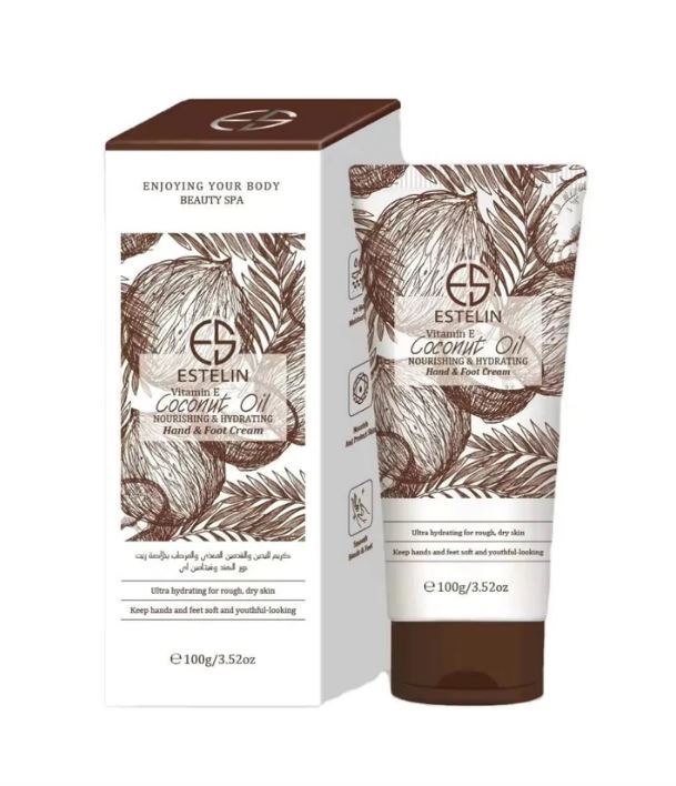ESTELIN Coconut oil & Vitamin E nourishing & hydrating hand & foot ...