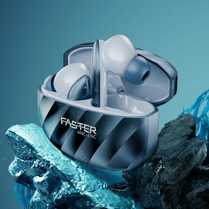 Faster Raptor Bluetooth Earbuds – ANC + ENC Noise Cancellation ...