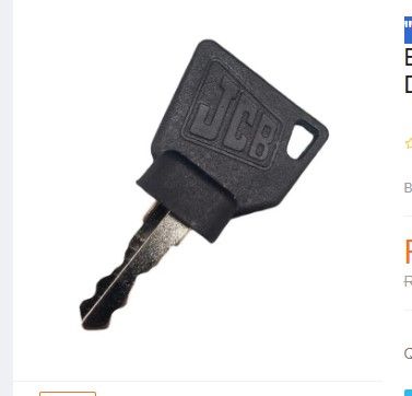 "Replacement Switch Starter Key for JCB 3CX Bomag Excavators ...