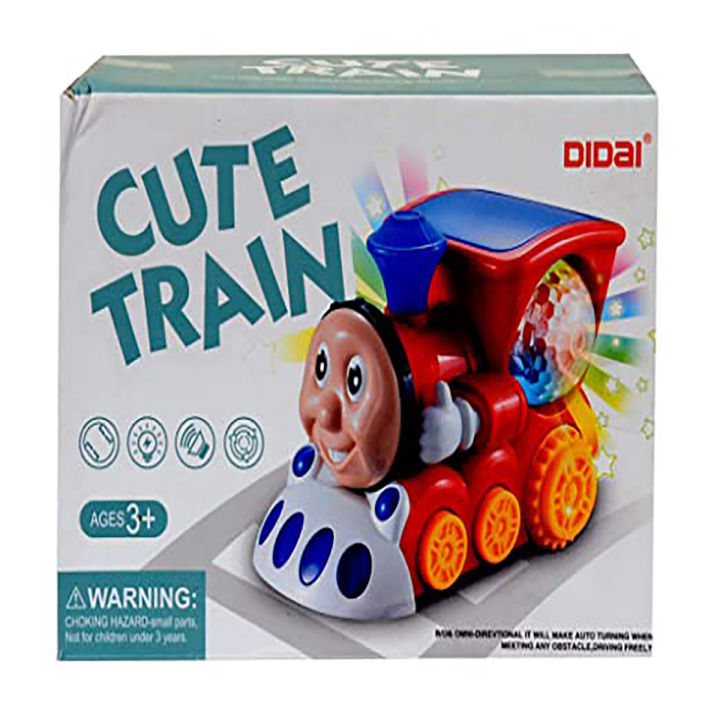 Fantasy Happy Fountain Train Engine Toy with Colorful Lights, Swirls ...