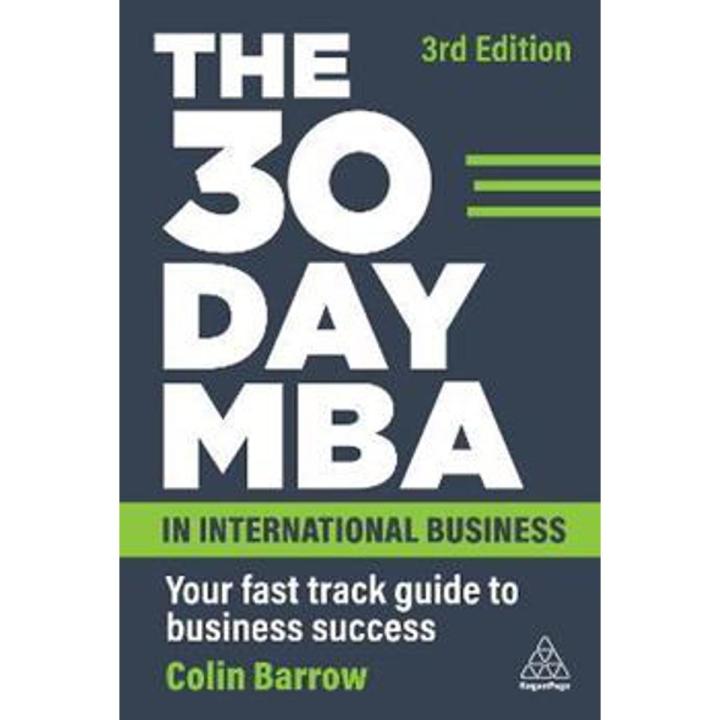 The 30 Day Mba In International Business: Your Fast Track Guide To ...