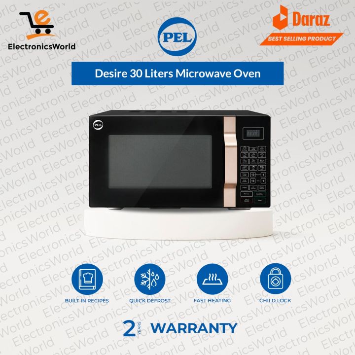 PEL Micro Oven Desire 30 - Digital Panel (size 30 Liters) Cooking with ...