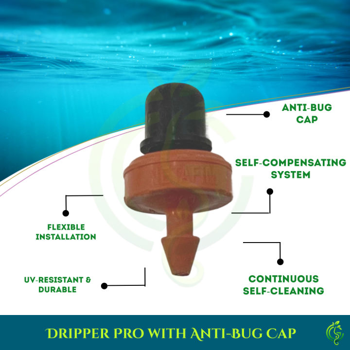 Dripper Pro with Anti-Bug Cap | Drip Irrigation System | Drip ...