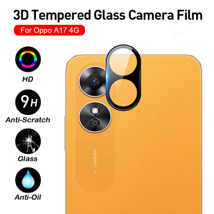 OPPO A17 3D Camera Lens Protector 9H Hardness 100% Orignal Premium ...