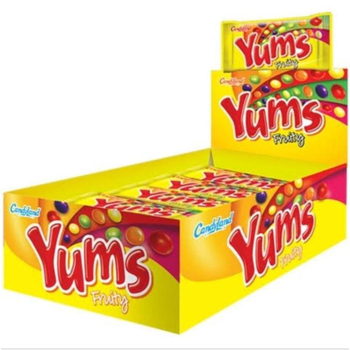 Candyland Yums Fruity Chew Beans - 18 pcs | Daraz.pk