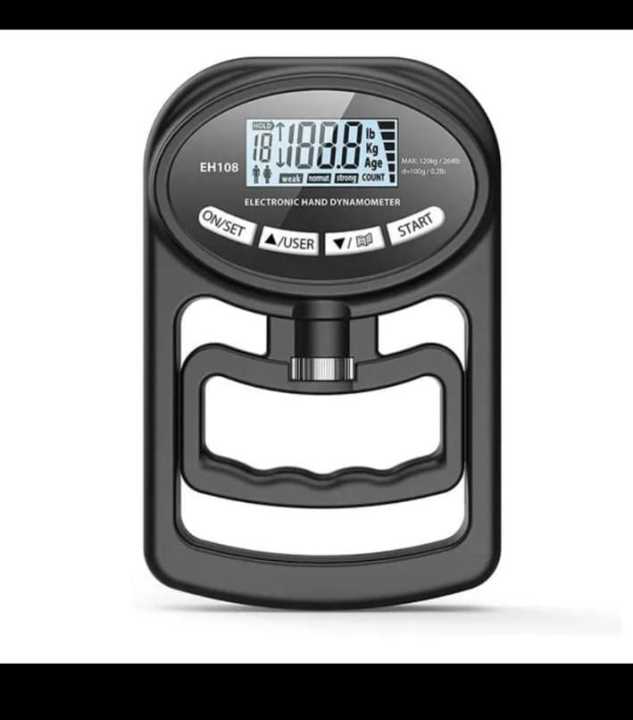Rechargable Digital LCD Hand Dynamometer for Grip Power Measurement ...