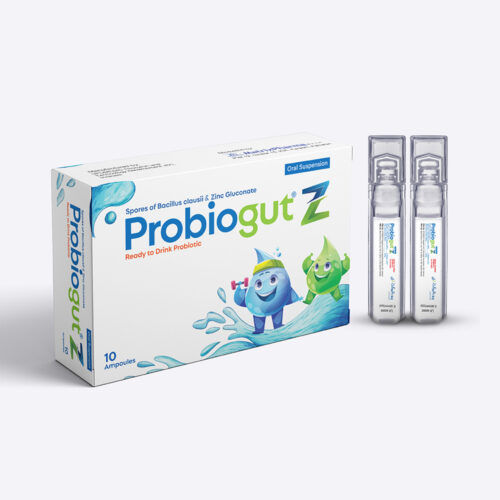 MATRIX PHARMA Probiogut Z – Diarrhea fighters - Probiotic plus Zinc for ...