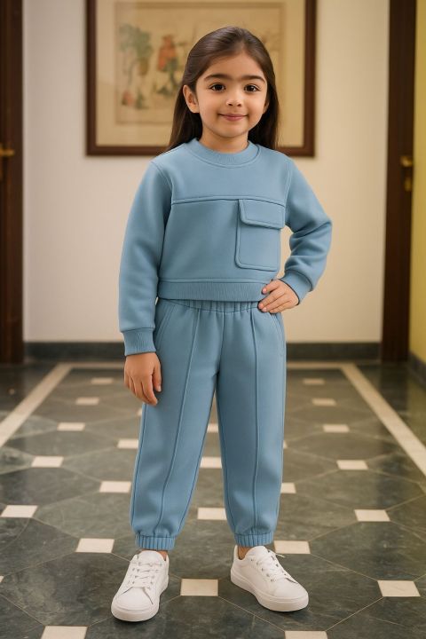 Baby Girl track Suit Set | Daraz.pk