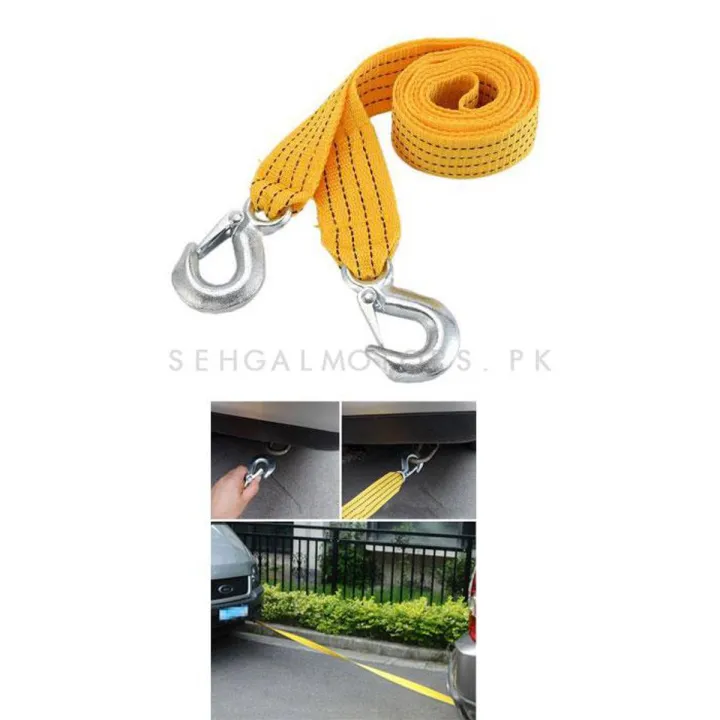 Tow Hook Rope Belt Car Towing Belt Car Towing Products Emergency ...