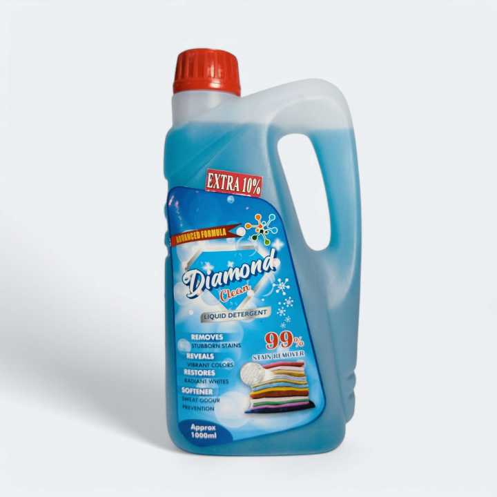 Diamond Clean Liquid Detergent - 1000ml - Extra 10% - Stain Remover ...