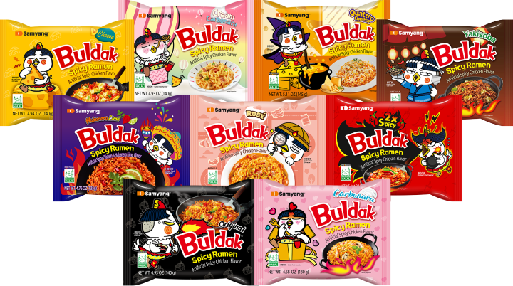 Samyang ramen mixed flavor / Samyang Instant Korean Ramen Variety Pack ...