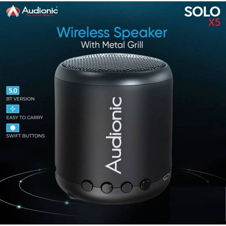 Audionic Solo X5 Mini Bluetooth Speaker With Audionic Official Warranty ...
