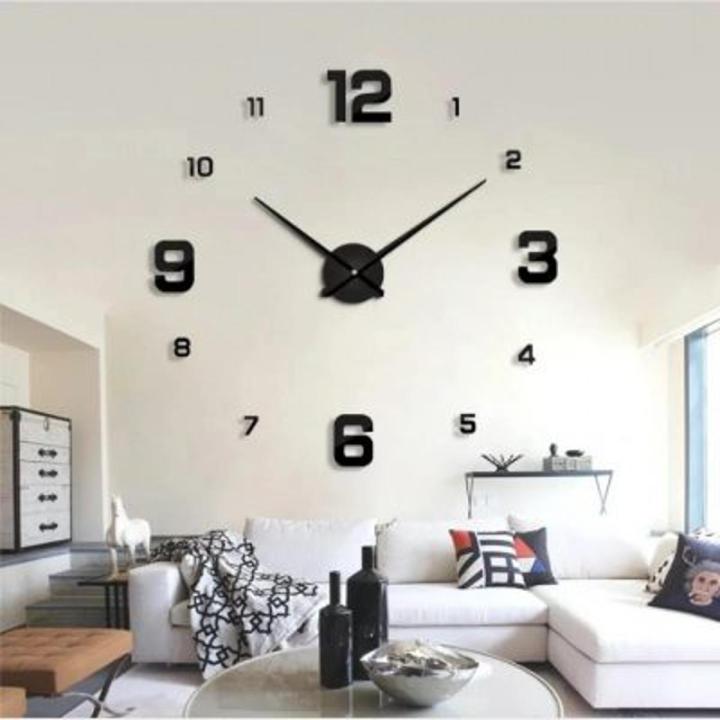 "Stylish and Modern Number Wall Clocks for Every Room" | Daraz.pk