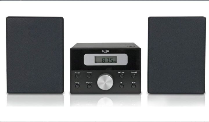 Bush LCD CD Radio Micro System - Black C C255 | Daraz.pk