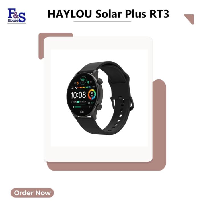 HAYLOU Solar Plus RT3 Bluetooth Calling Watch | Daraz.pk