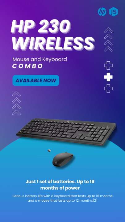 HP 230 Wireless Mouse and Keyboard Combo | Daraz.pk