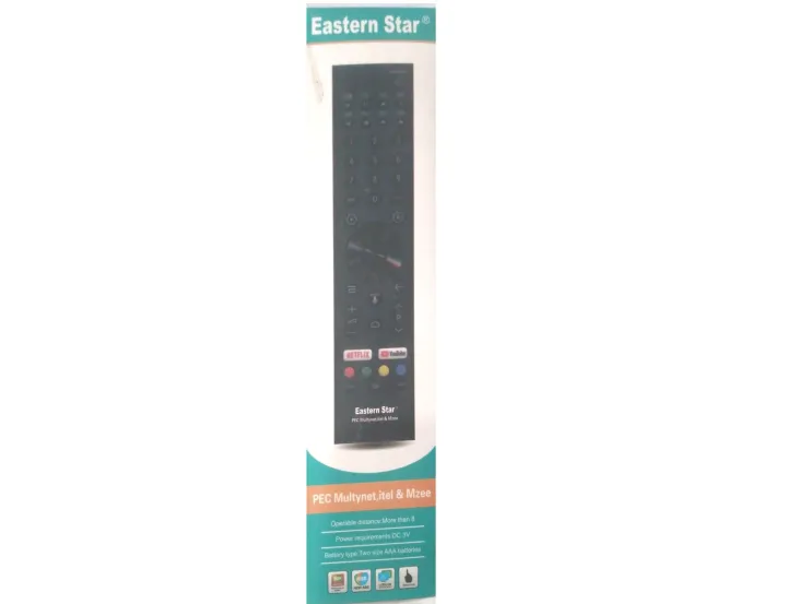 Multynet, Itel & Mzee LCD/LED TV Remote Control with Netflix & YouTube ...