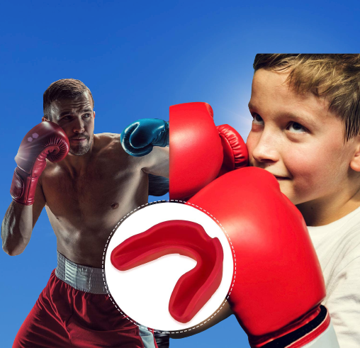 MMA Gum Mouth Guard Teeth Protection For Boxing Rugby Basketball Sports ...