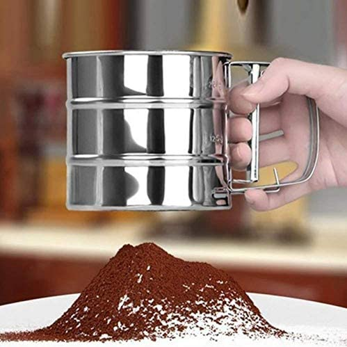 Handheld Stainless Steel Flour Shaker Mesh Flour | Daraz.pk
