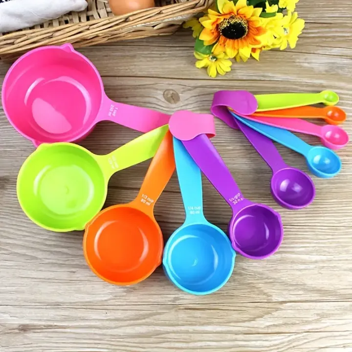 Measuring Spoon | Cups - Multicolor Measuring Cups and Measuring Spoons ...