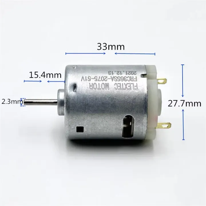 Rc-365sa-2075 Rs-365 Motor Dc12v 18v 24v 25000rpm High Speed Carbon ...