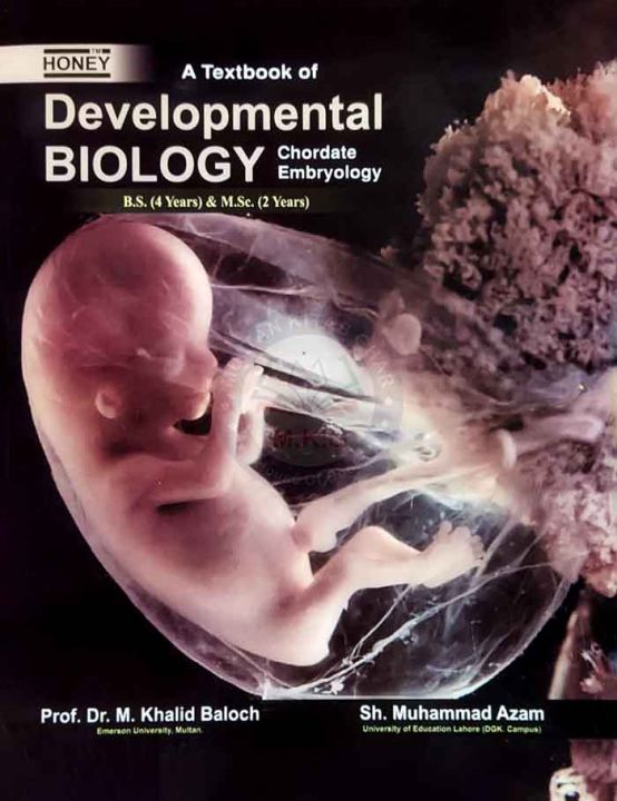 Honey A Textbook of Developmental Biology Chordate Embryology for BS 4 ...
