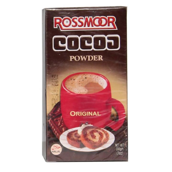 ROSSMOOR COCOA POWDER 180 GM (𝐢𝐦𝐩𝐨𝐫𝐭𝐞𝐝 & 𝐨𝐫𝐢𝐠𝐧𝐚𝐥) | Daraz.pk