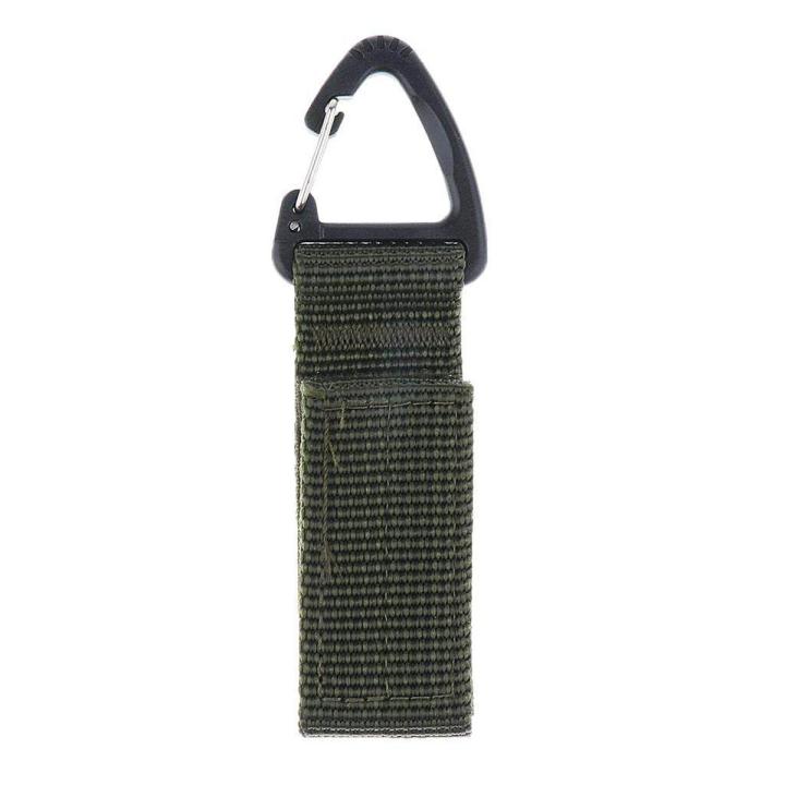 6xOutdoor Hiking Nylon Webbing Backpack Triangular Hanging Hook Army ...