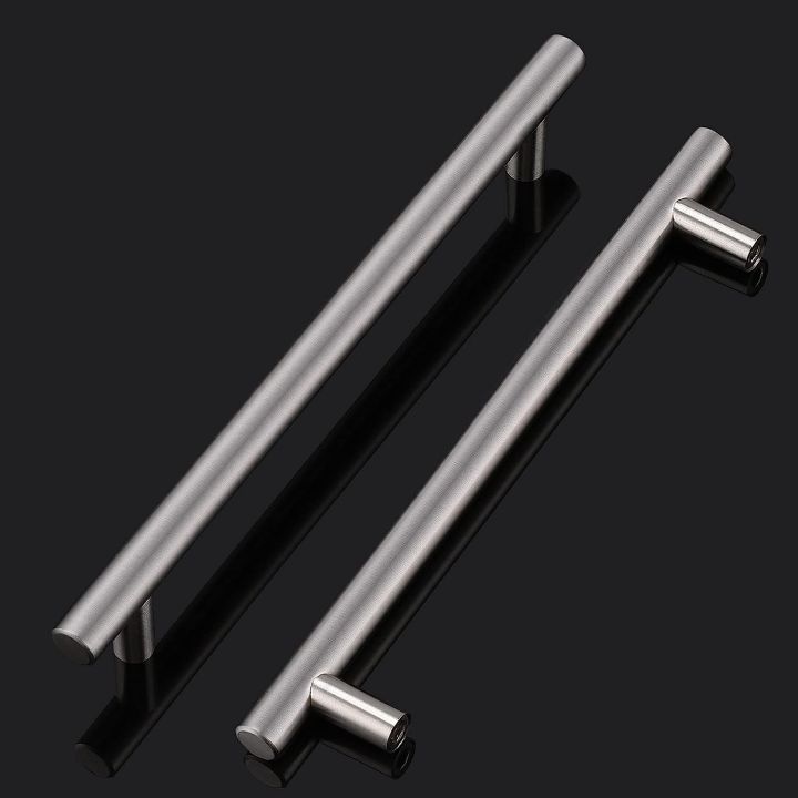 10 inch Stainless Steel Cabinet Handles, Brushed Nickel Kitchen ...