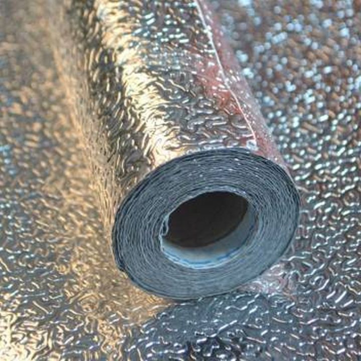 Self Adhesive Aluminium Foil Sticker Roll, Oil Proof Waterproof ...