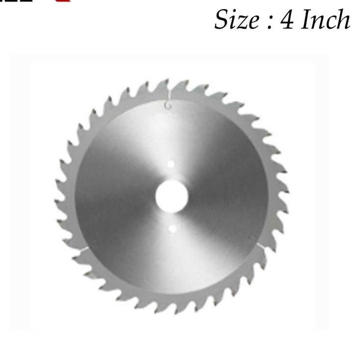Wood Cutting Disc 4 inch 24 Teeth Circular Blade Angle Grinder Disc ...