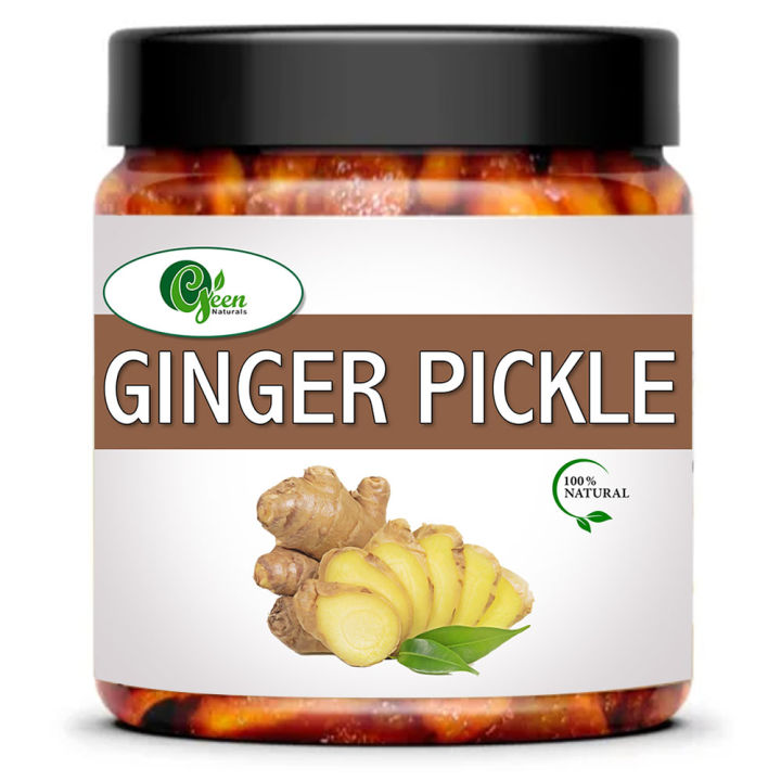 Ginger Pickle: Spicy and Tangy Delight - 500 grams Jar | Daraz.pk