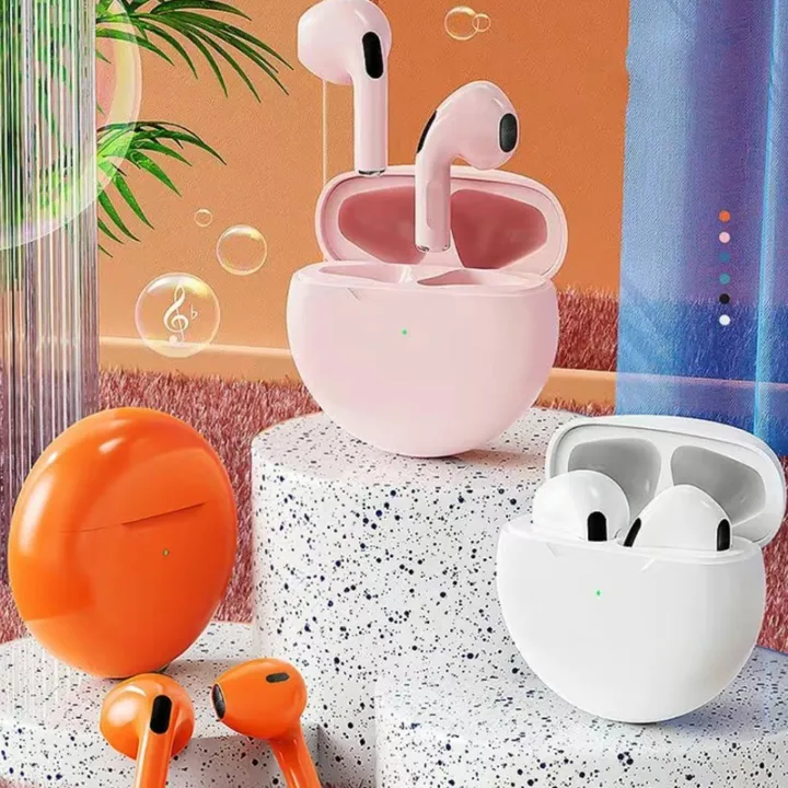 Original Air Pro 6 TWS Wireless Bluetooth Earphones - Mini Pods for ...