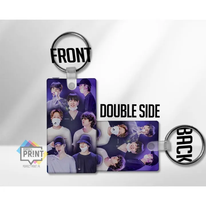 BTS Team G. BTS School Bag Keychain 7 BTS Member School Bag Keychain | Daraz.pk
