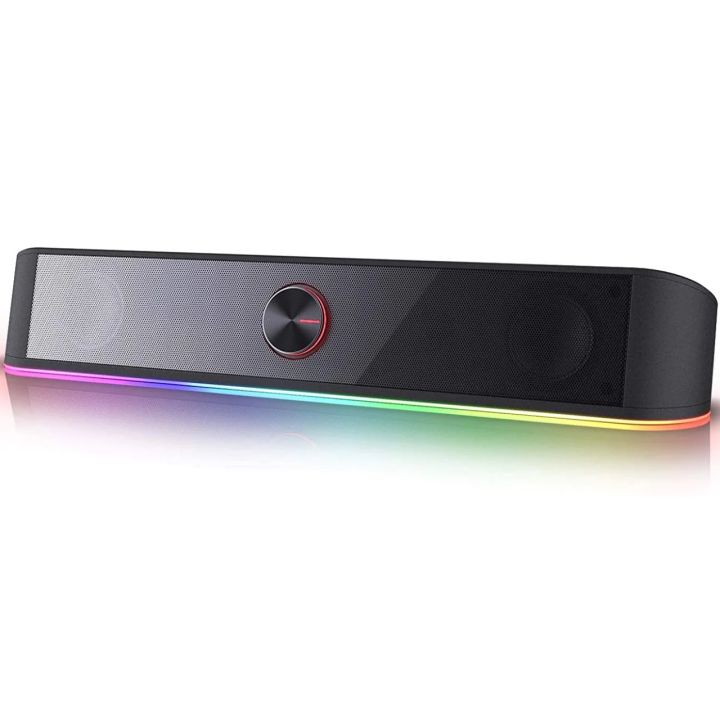 Redragon GS560 ADIEMUS RGB Gaming Sound Bar Speaker with Aux 3.5mm ...